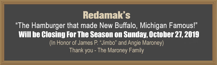 Bite Into a Legend at Redamak’s in New Buffalo, Michigan